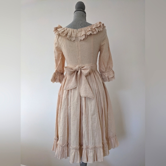 Kuma | Dresses | Nwt Cream Cottagecore Midi Dress | Poshmark